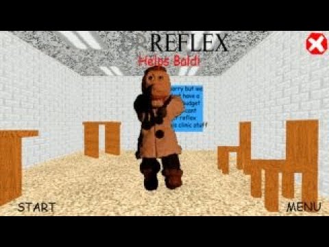 Baldi basics Dr. Reflex HELPS baldi edition, baldi basics mod - YouTube