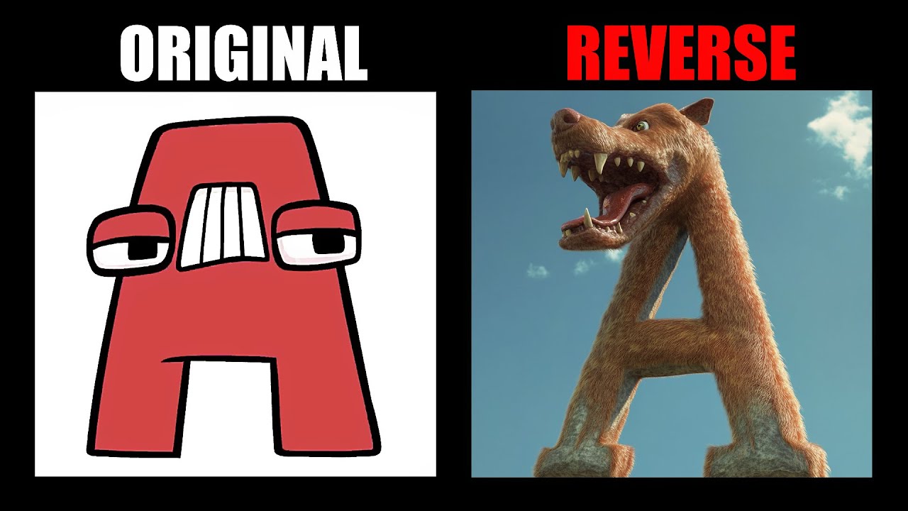 Reverse Alphabet Lore But The DOG (A-Z...) - Alphabet Lore Meme ...