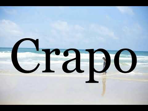 How To Pronounce Crapo🌈🌈🌈🌈🌈🌈Pronunciation Of Crapo - YouTube