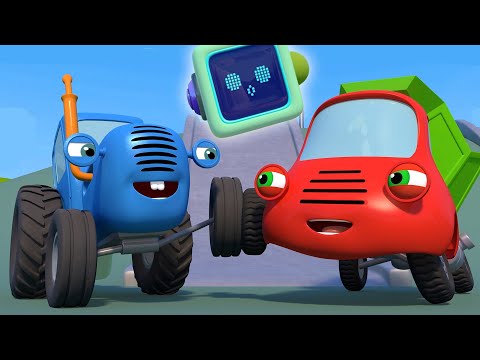 Синий трактор и Грузовик | Волшебный КУБИК | Игры Синего трактора