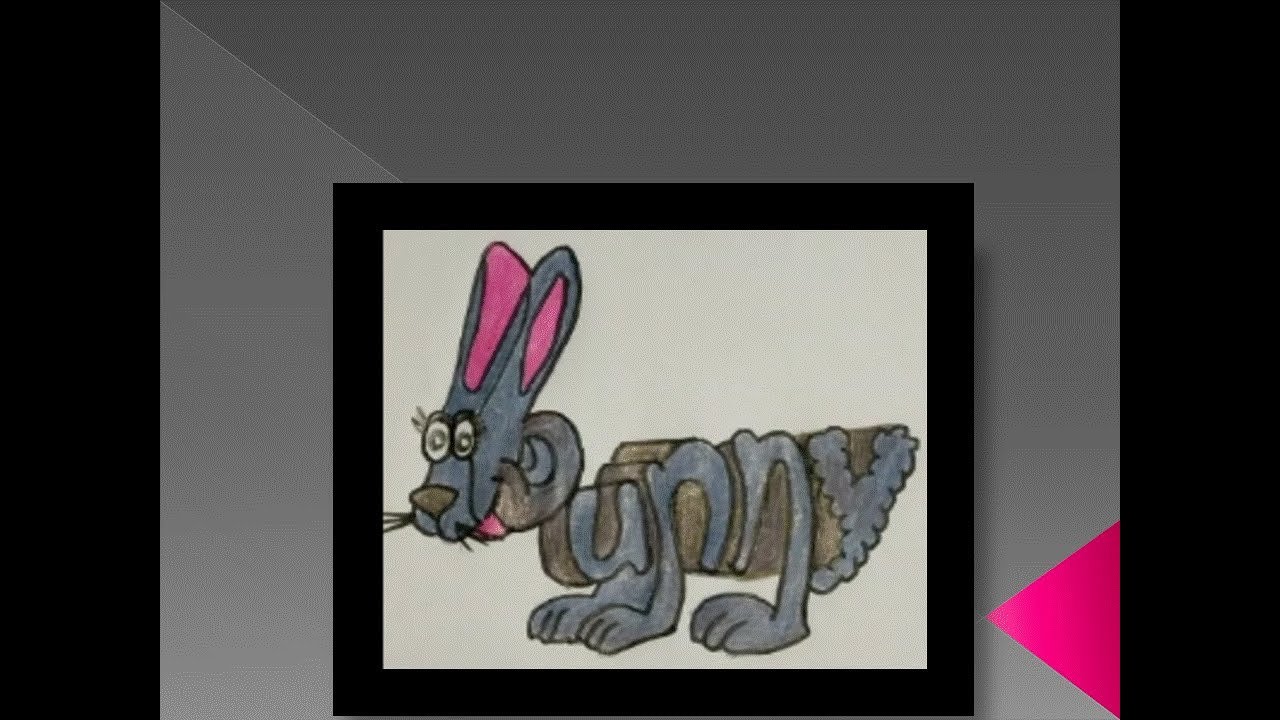 Word World Drawing - BUNNY | DRAW & LEARN - YouTube