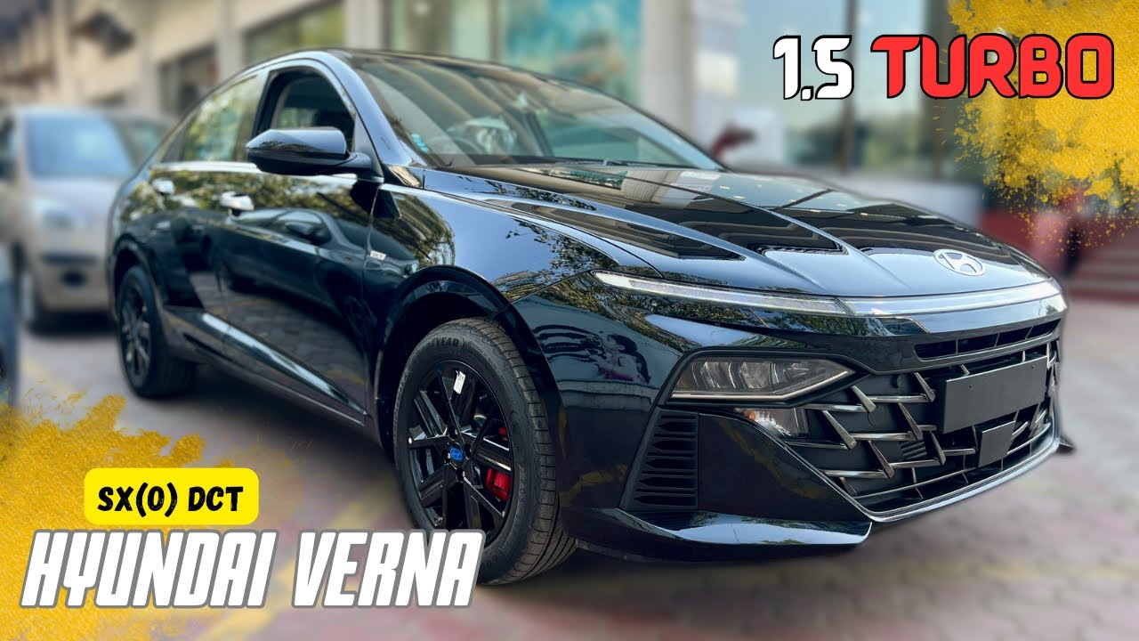 “Black Beast” Hyundai Verna SX(O) Turbo DCT| Road2Explore - YouTube