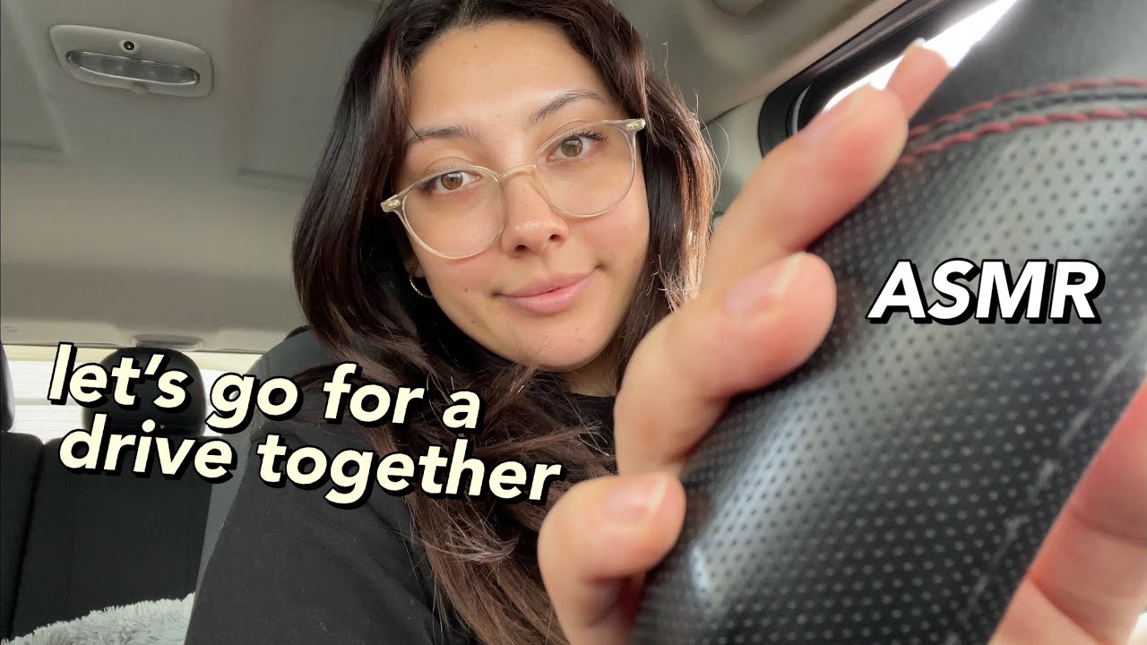 ASMR drive with me 🚘 | Whispered - YouTube