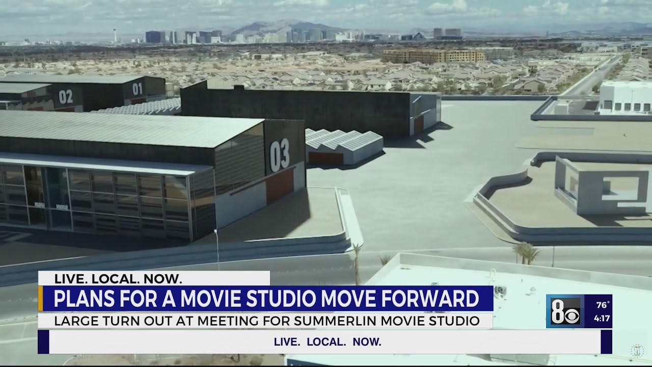 Las Vegas motion picture studio in Summerlin South takes big step ...