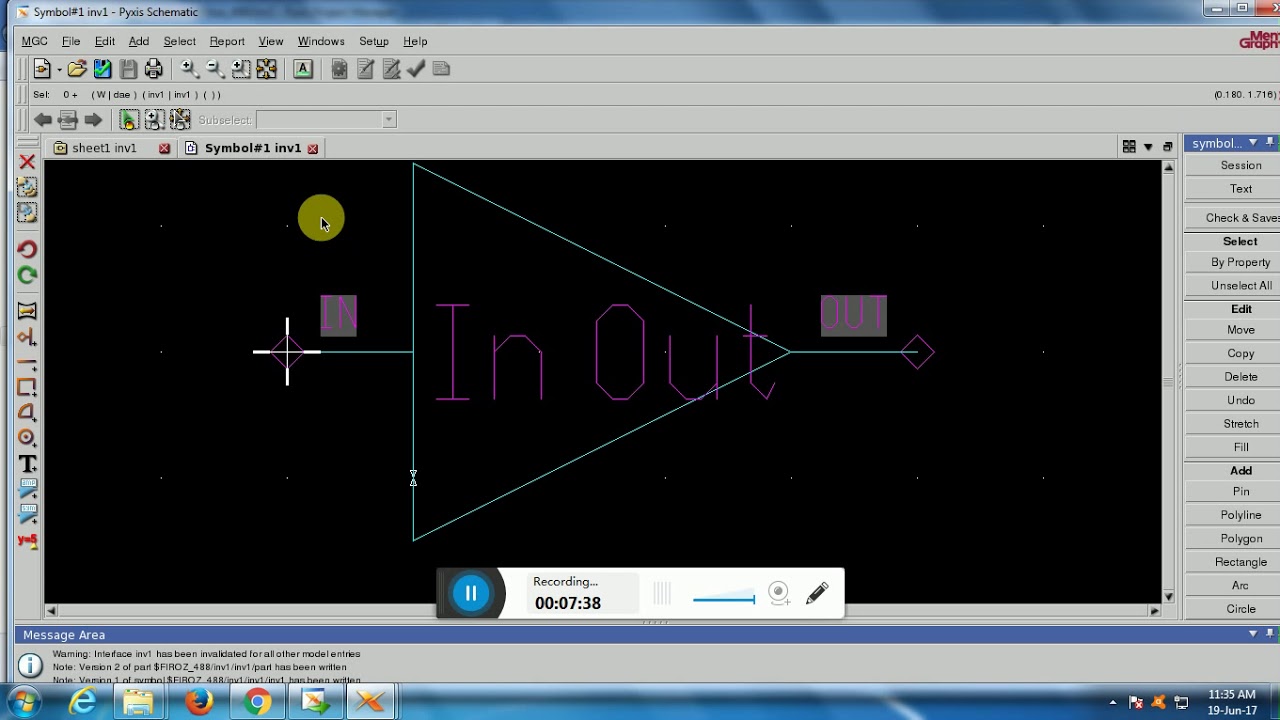 INVERTER SIMULATION IN MENTOR GRAPHICS - YouTube