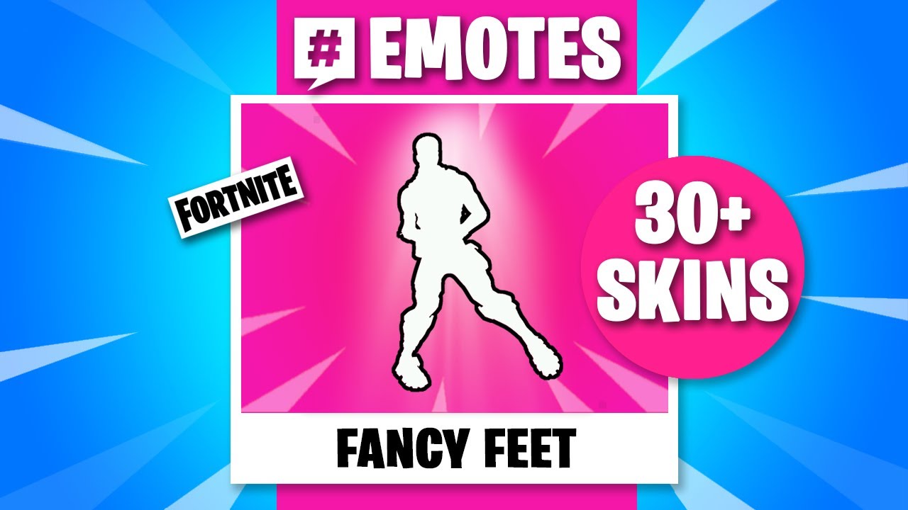 FORTNITE FANCY FEET EMOTE (10 min) - HD 60fps Emotes - YouTube
