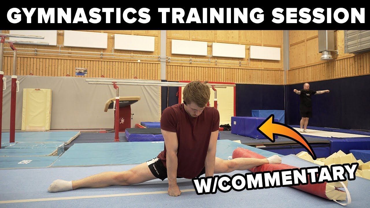 Gymnastics Training Session!! w/ Commentary - YouTube