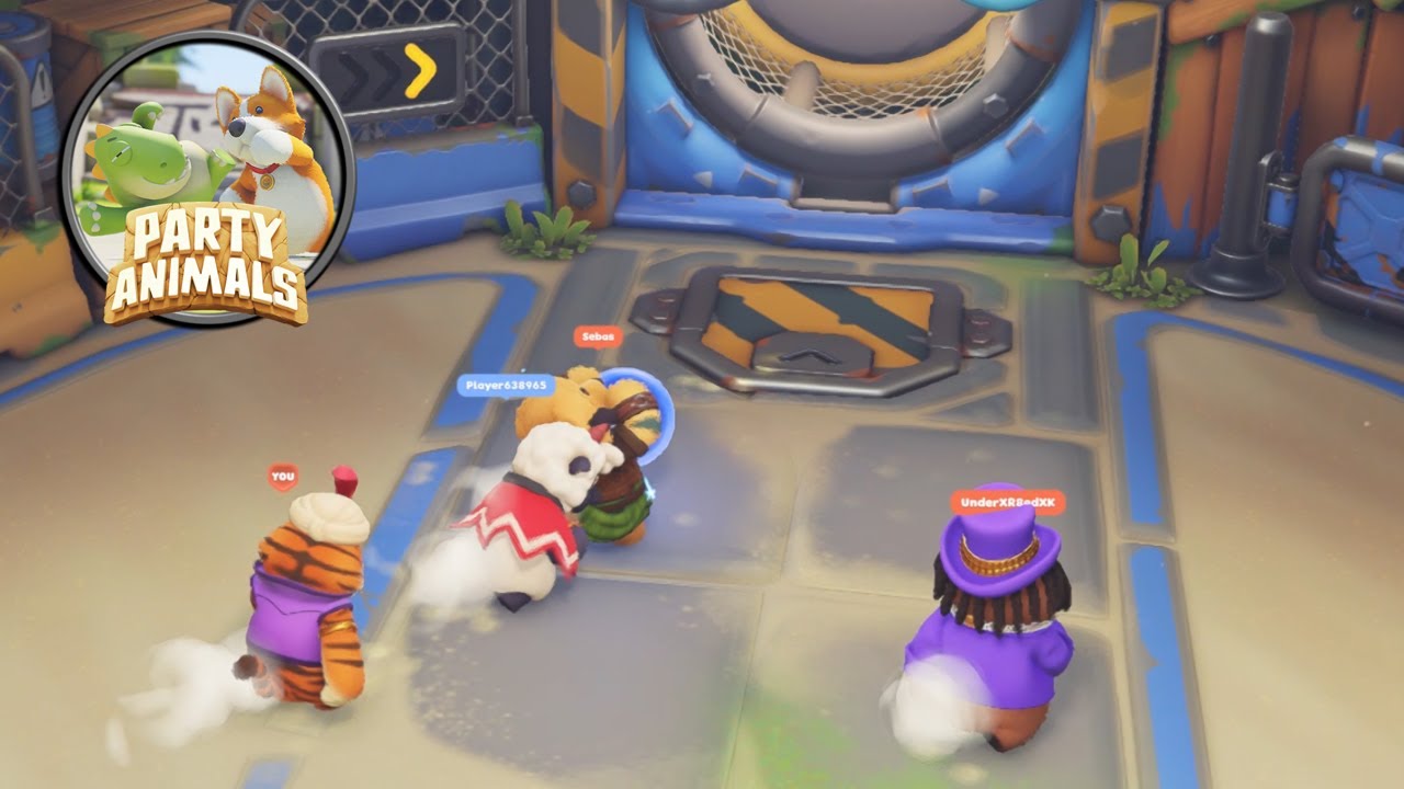 Electrocuted Ball Game - PARTY ANIMALS [PC Gameplay] - YouTube