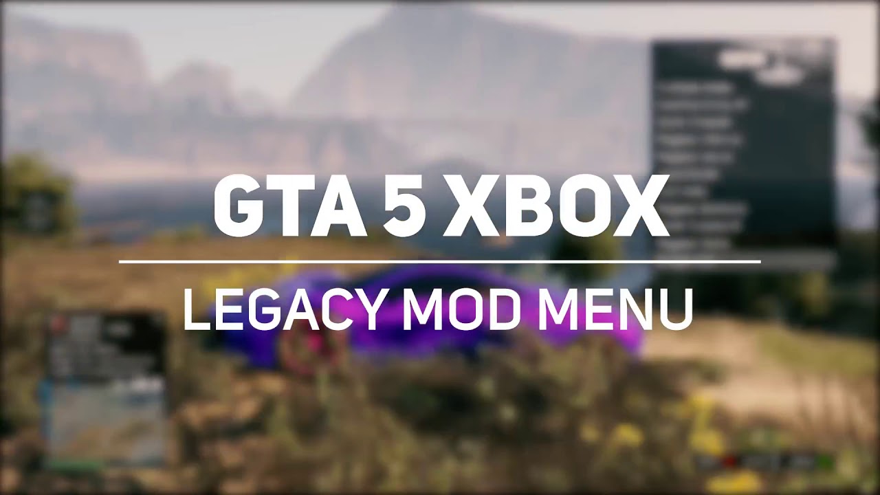 GTA 5 online: BEST MOD MENU (LEGACY) XBOX DOWNLOAD NOW! (Xbox modding ...