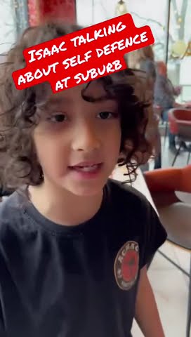 Isaac talking about Self Defence #martialarts #martialartist #children ...