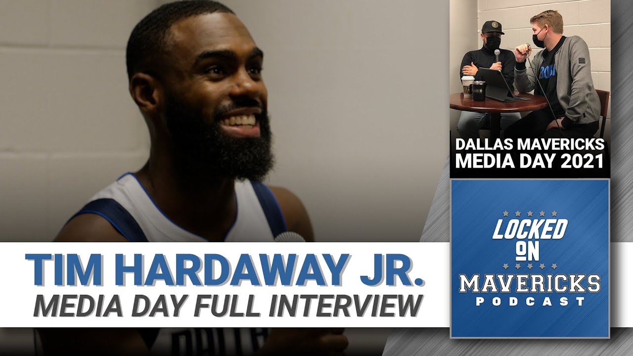 Tim Hardaway Jr on the Mavs' Goals & Porzingis | Dallas Mavericks Media ...