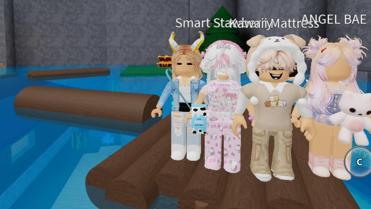 Me and my FTF squad explore FTF 6th anniversary Aquatic Update :D ...