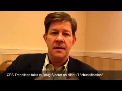 CPA Trendlines talks with Doug Sleeter on software chunkification - YouTube