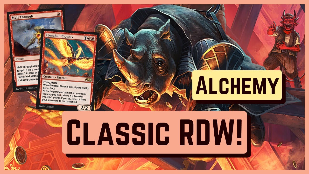 The Brothers' War Alchemy Mono Red Aggro! | MTG Arena - YouTube