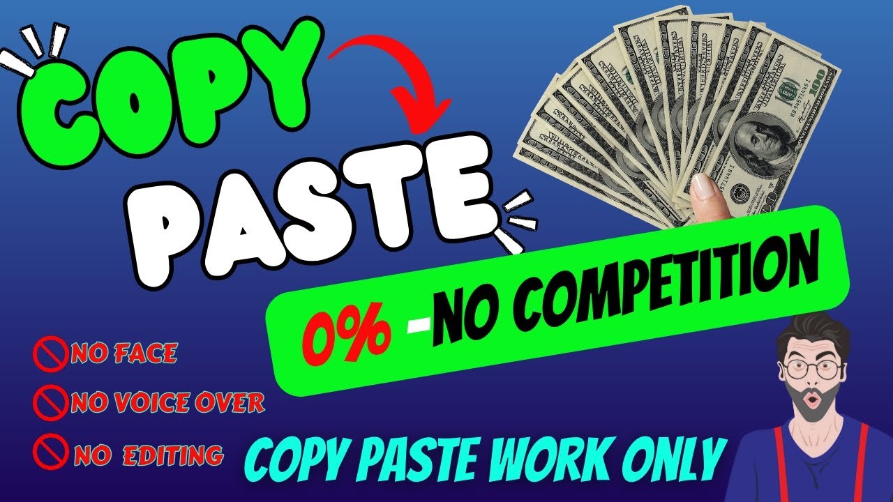 copy paste work || make money online 2033💰💰 - YouTube