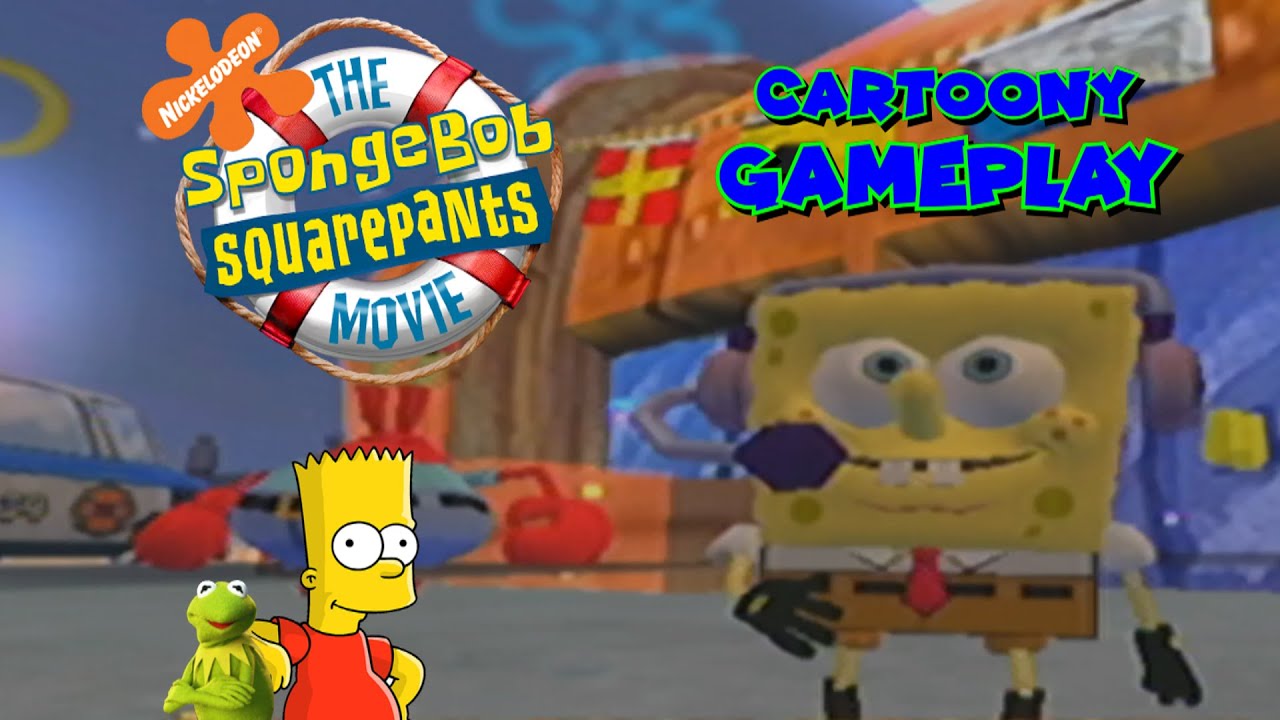 Cartoony Gameplay: The SpongeBob SquarePants Movie PART 1 - YouTube