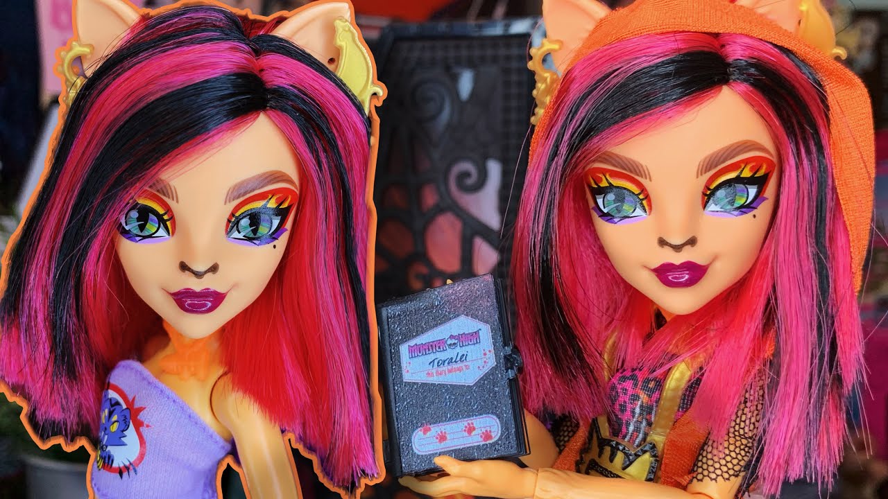 Neon Frights Toralei Skulltimate Secrets Monster High Doll Review ...
