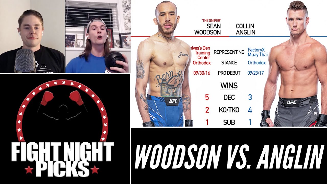 UFC Fight Night: Sean Woodson vs. Collin Anglin Prediction - YouTube