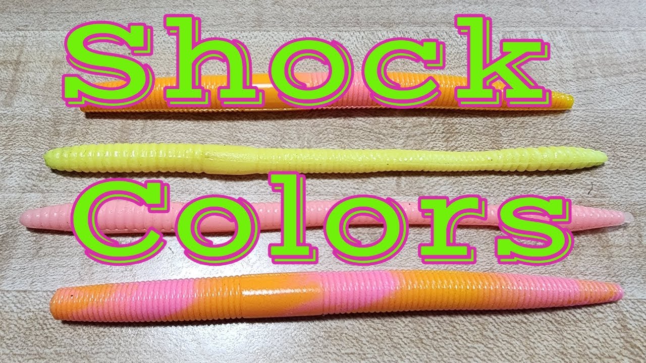Shock colored Fishing Lures! When do they work BEST? - YouTube