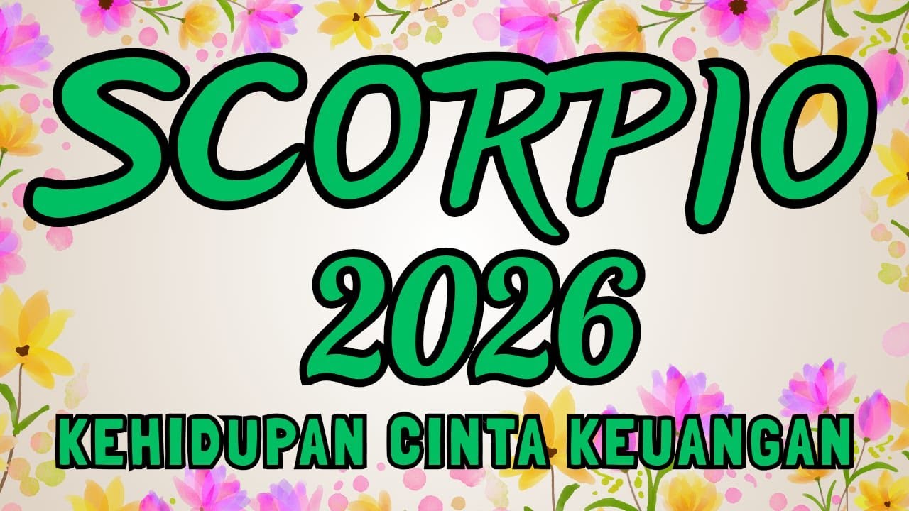 SCORPIO♏️PREDIKSI 2026 KEHIDUPAN CINTA KEUANGAN💫💖💰#scorpio #tarot # ...