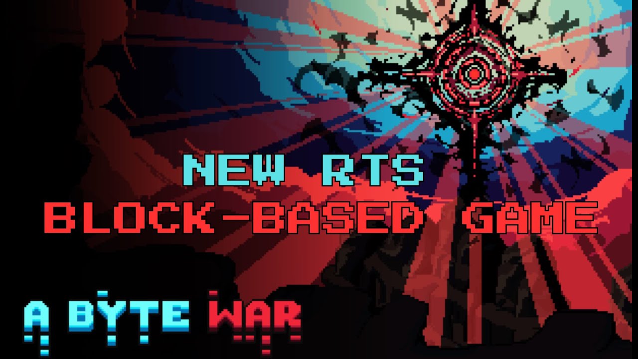 NEW RTS BLOCK-BASED BUILDING GAME! | A Byte War - YouTube
