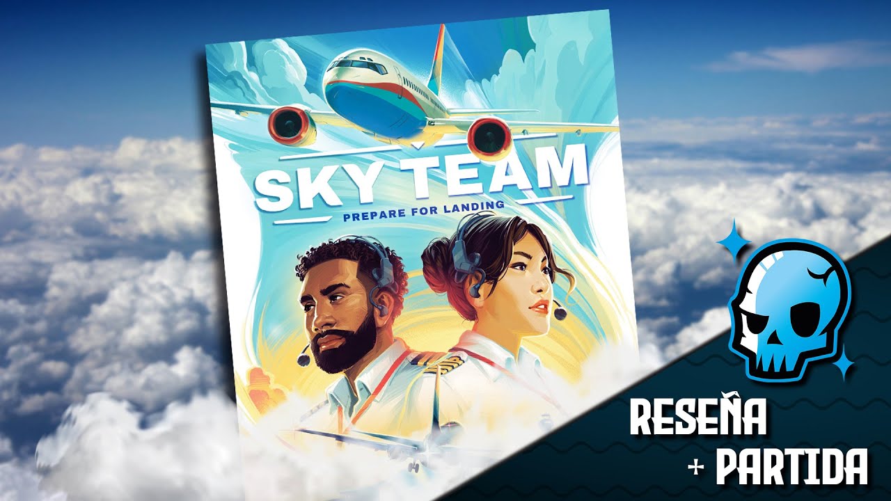 SKY TEAM ¿el MEJOR JUEGO DE MESA cooperativo para DOS JUGADORES del AÑO ...