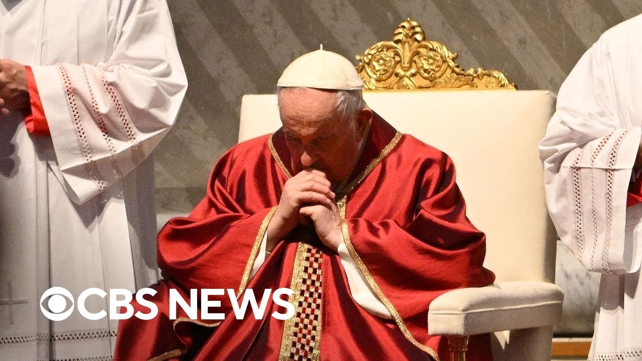 Pope Francis holds Good Friday Mass | full video - YouTube