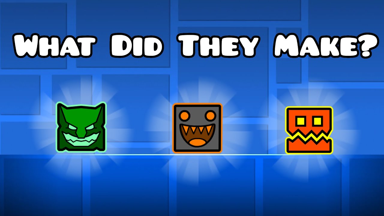 Playing Famous Geometry Dash Youtuber's Levels! - YouTube