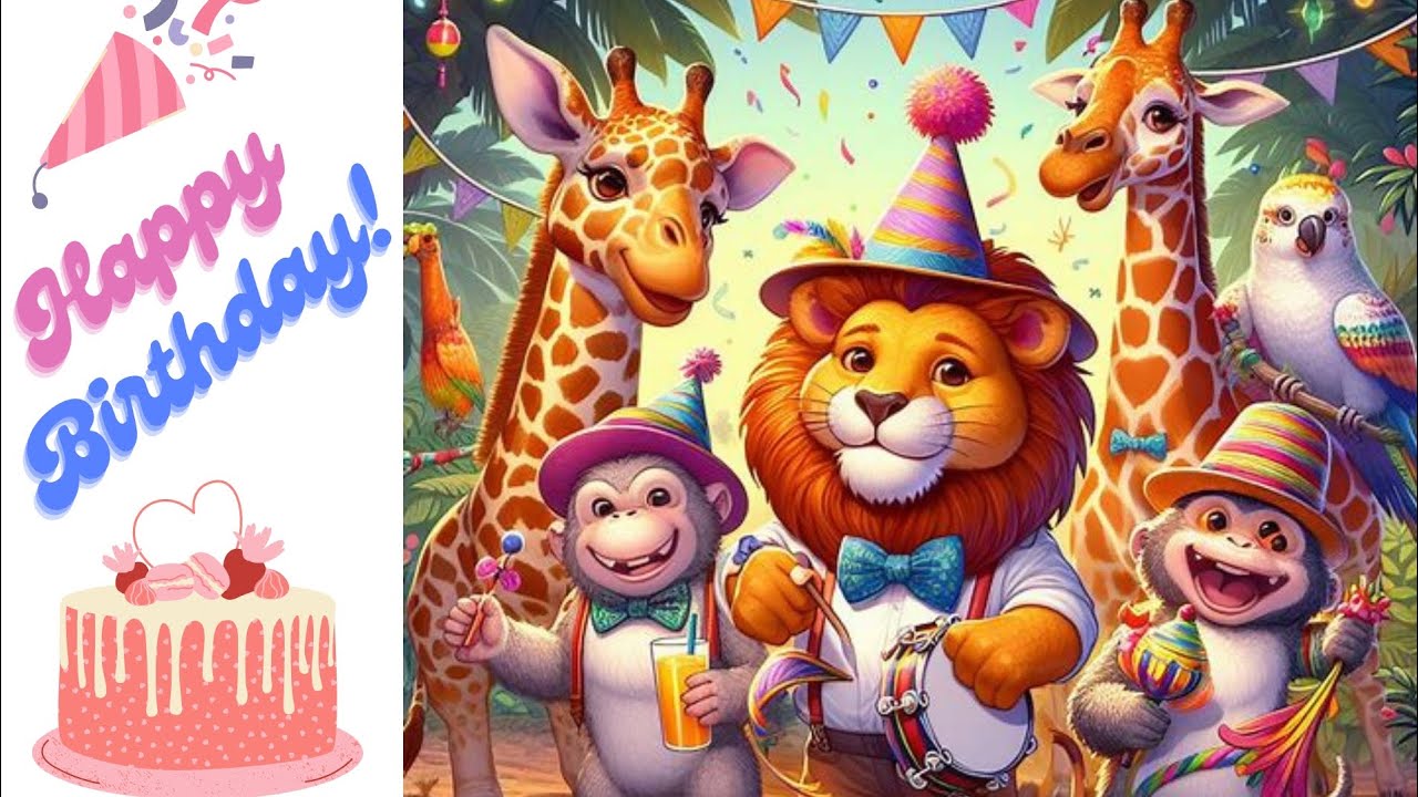 Birthday Song / Happy Birthday Song with new lyrics / Happy birthday ...