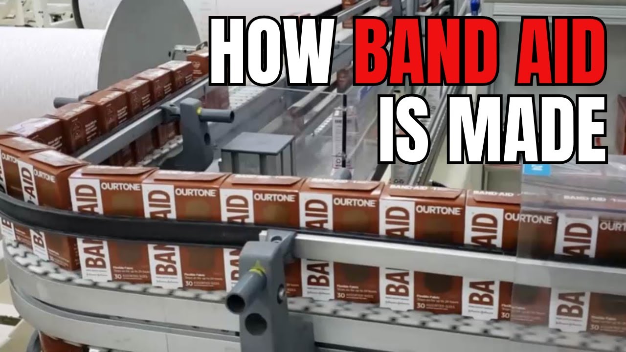How Band Aid Is Made - YouTube