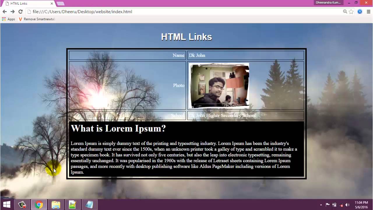 Html5 Tutorials In Hindi 08 How To Give Hyperlink I A Href Tag In Html Youtube