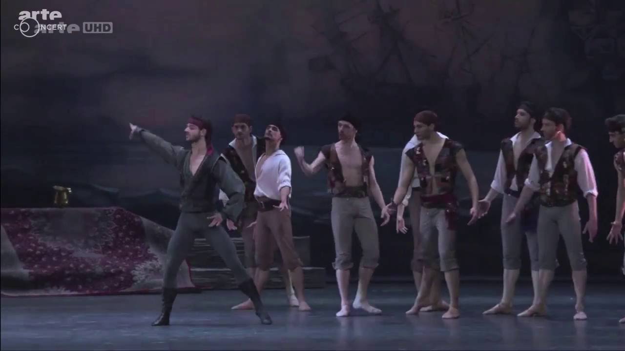 Davide Dato as "Birbanto" in "Le Corsaire" by Manuel Legris with the ...