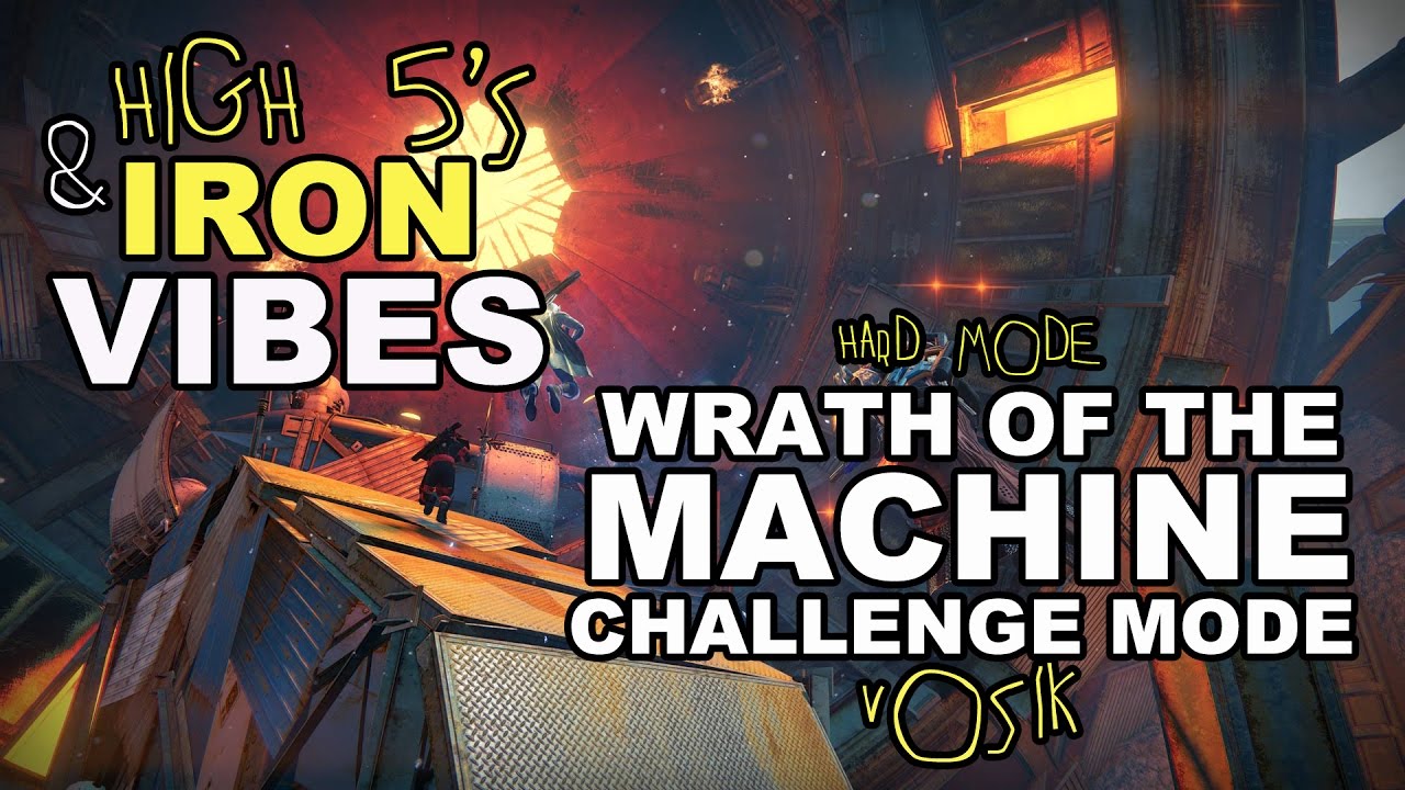 Destiny: Rise of Iron - Vosik Challenge - Wrath of the Machine Raid ...