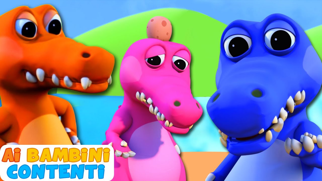 5 piccoli coccodrilli sono andati a nuotare | Filastrocche per bambini ...