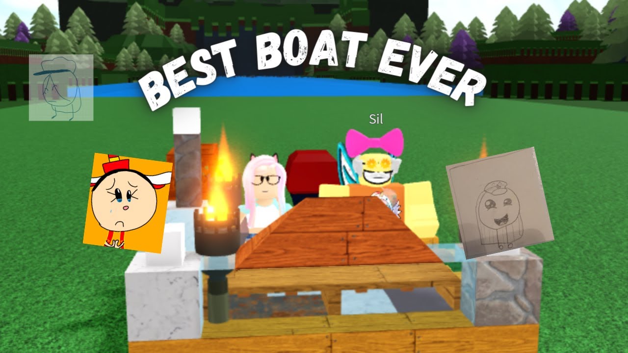 BEST BOAT EVER??? | Build a Boat for Treasure Gameplay | ft. Trine/el ...