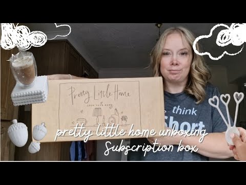 Vlogtober day 19. Seasonal deco. Pretty little home subscription # ...