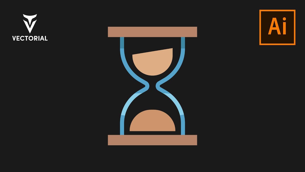 Hourglass tutorial in Adobe Illustrator - YouTube