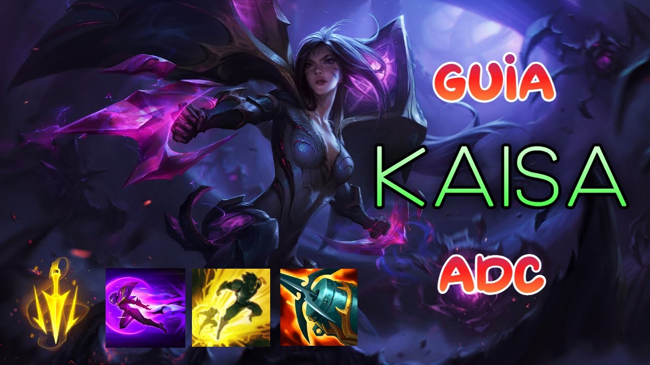 GUIA KAISA ADC SEASON 11 *S11* | COMO JUGAR KAISA ADC | ITEMS, RUNAS ...