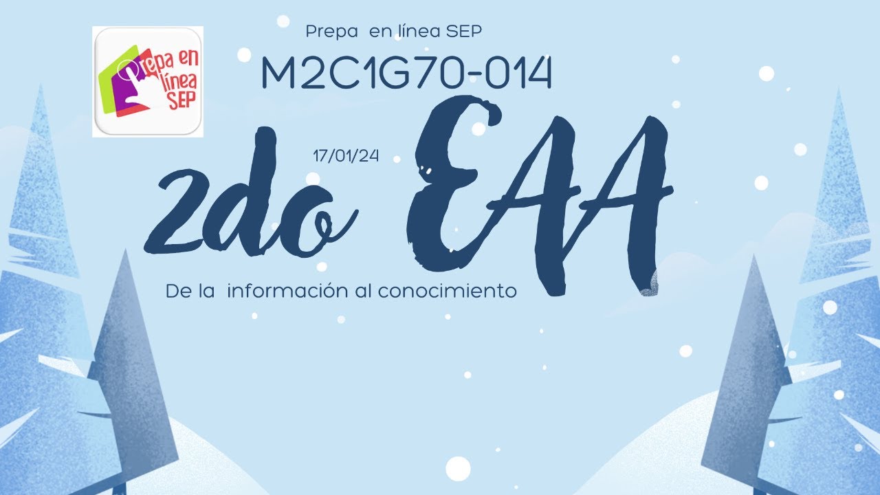 2do EAA M2C1G70-014 - YouTube