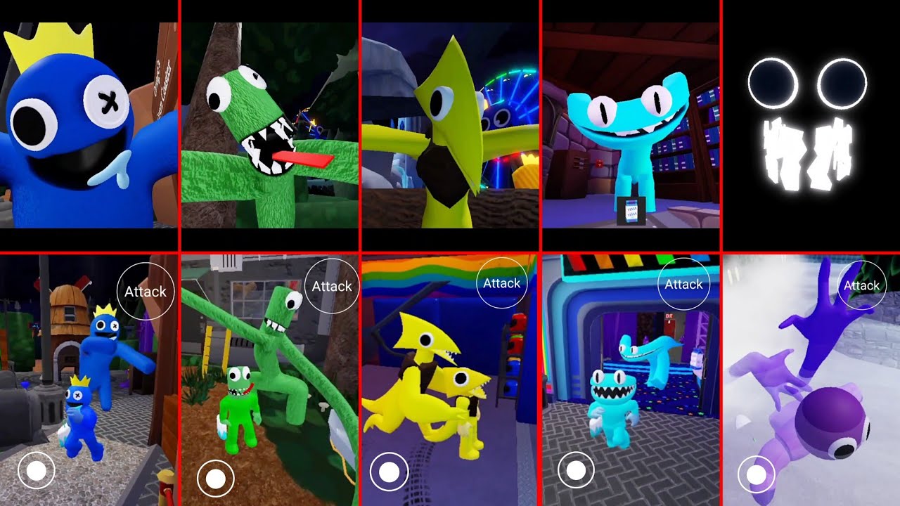 What if I become a every character in rainbow friends chapter 2 - YouTube