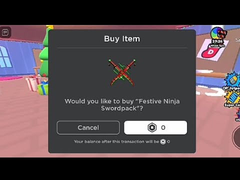 sniping Festive Ninja Swordpack - YouTube