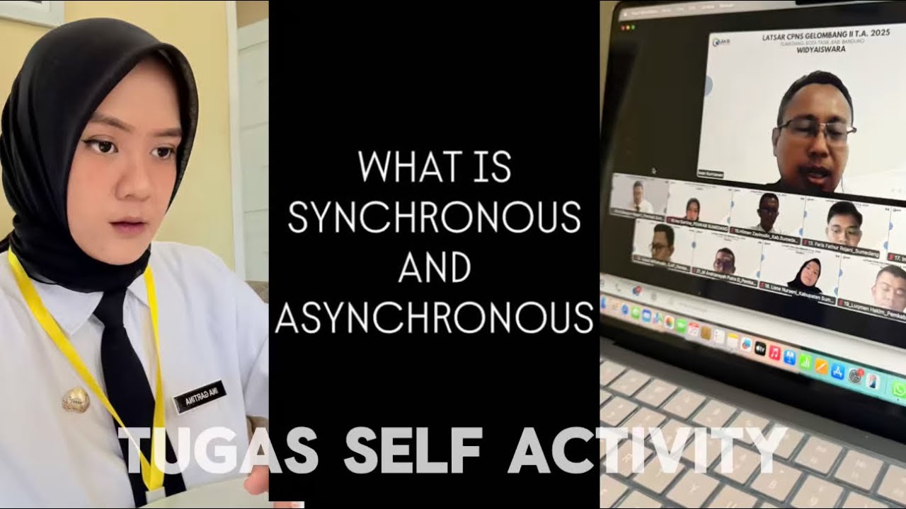 TUGAS SELF ACTIVITY | Pembelajaran Synchronous & Asynchronous - YouTube