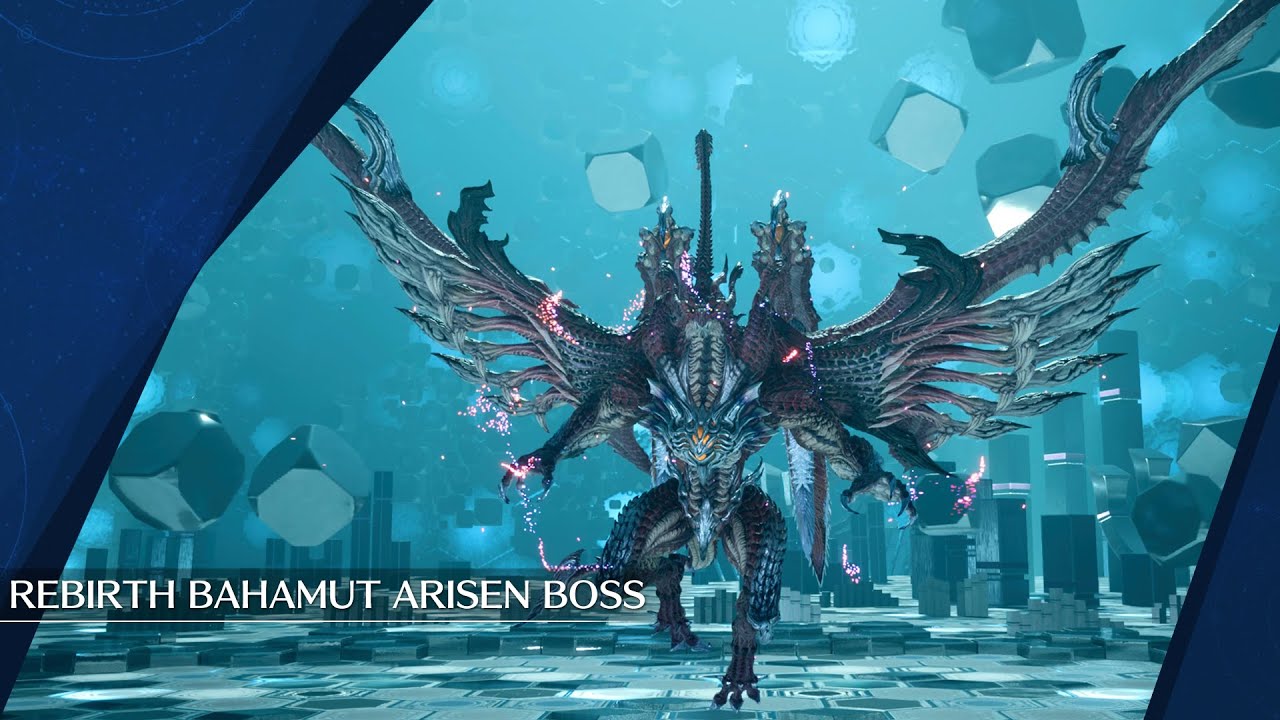 FINAL FANTASY VII Rebirth Boss Battle Bahamut Arisen (PS5) - YouTube
