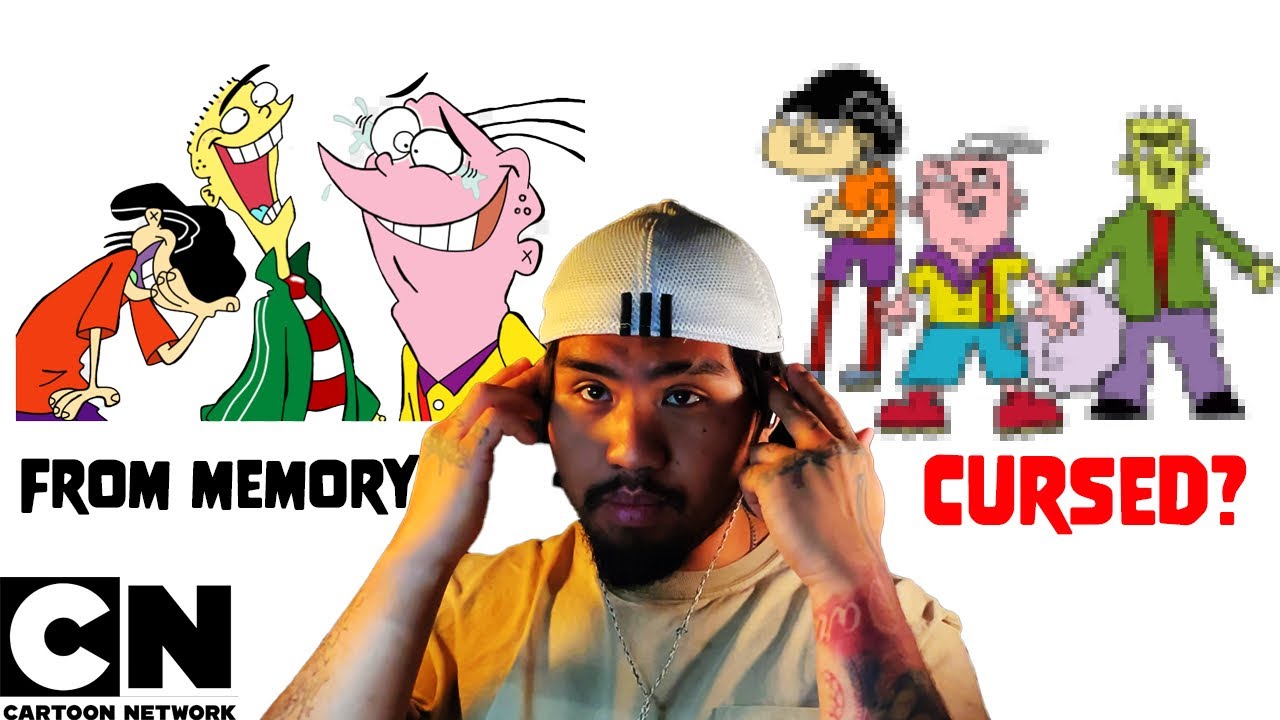 Drawing Cartoon Network Characters From Memory ASMR (Cursed?) - YouTube