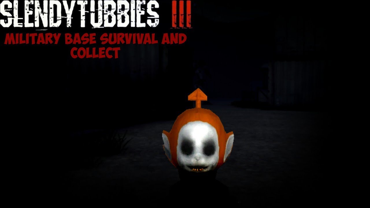 Slendytubbies 3 Military Base survival and collect mode - YouTube