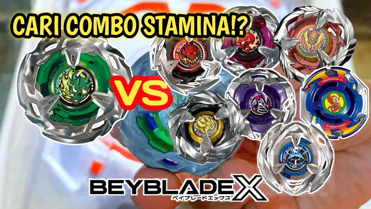 TERNYATA INI DIA COMBONYA !!? CARI COMBO BEYBLADE X TIPE STAMINA ...