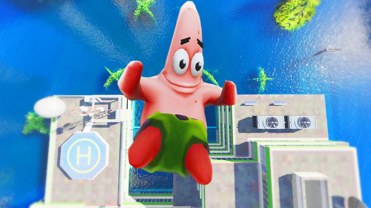GTA 5 Patrick Star Parkour and Fails - YouTube