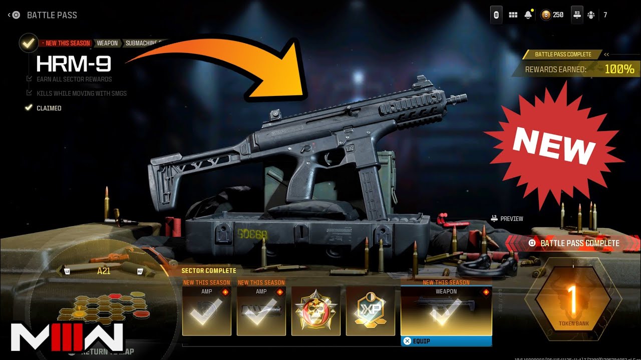Modern Warfare III: NEW SMG "HRM-9" | Nuke Gameplay - YouTube