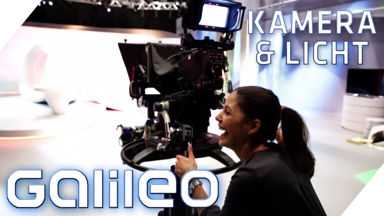 Kamera & Licht | Die Galileo Studio Tour mit Funda - YouTube