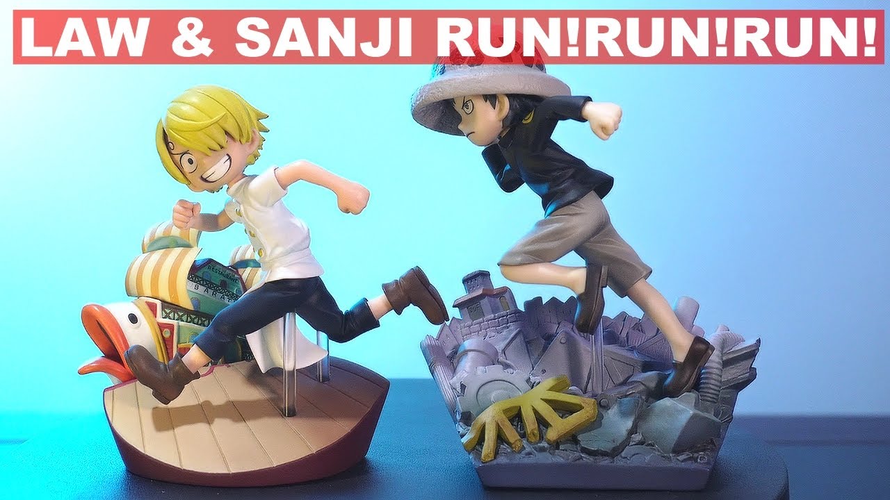 RUN!RUN!RUN! Sanji and Trafalgar Law Review - YouTube
